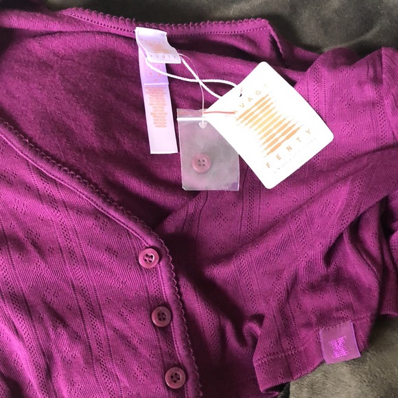 Savage X Fenty | Intimates & Sleepwear | Savage X Fenty Sleep Crop Top ...